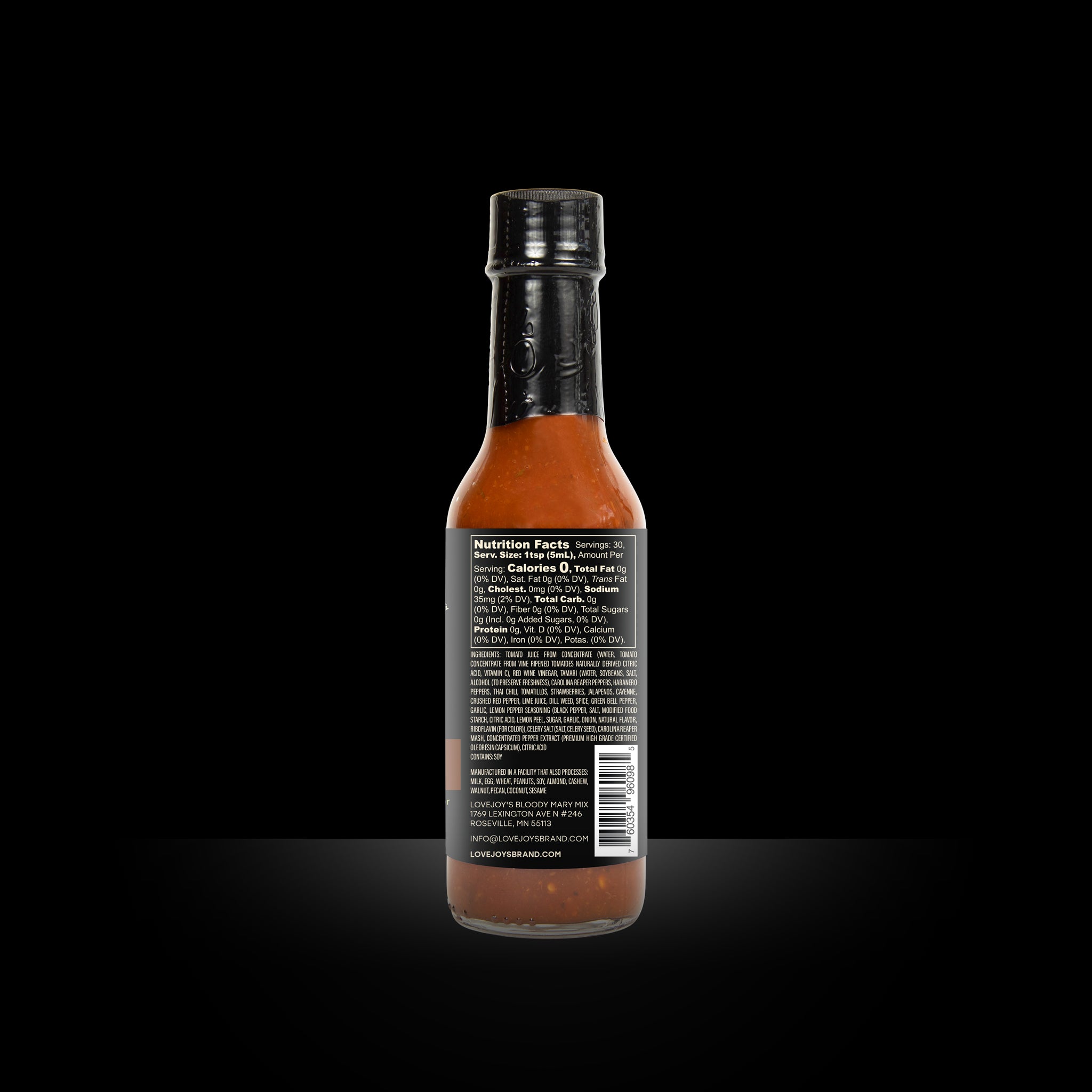 Burn Yo Face Hot Sauce 5oz(148ml) – Lovejoysbrand